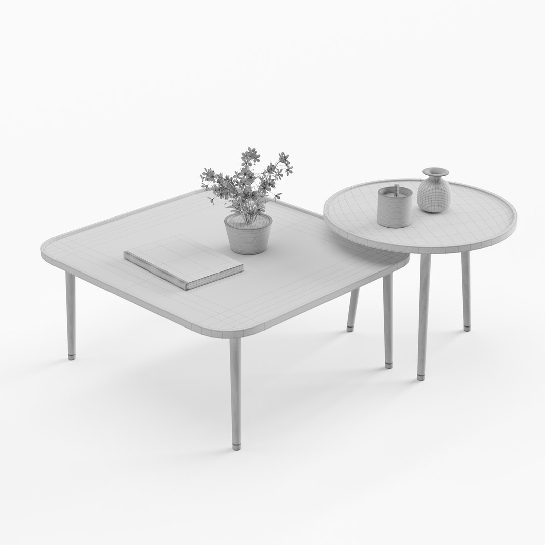 3D Model Breda Table - TurboSquid 1620387