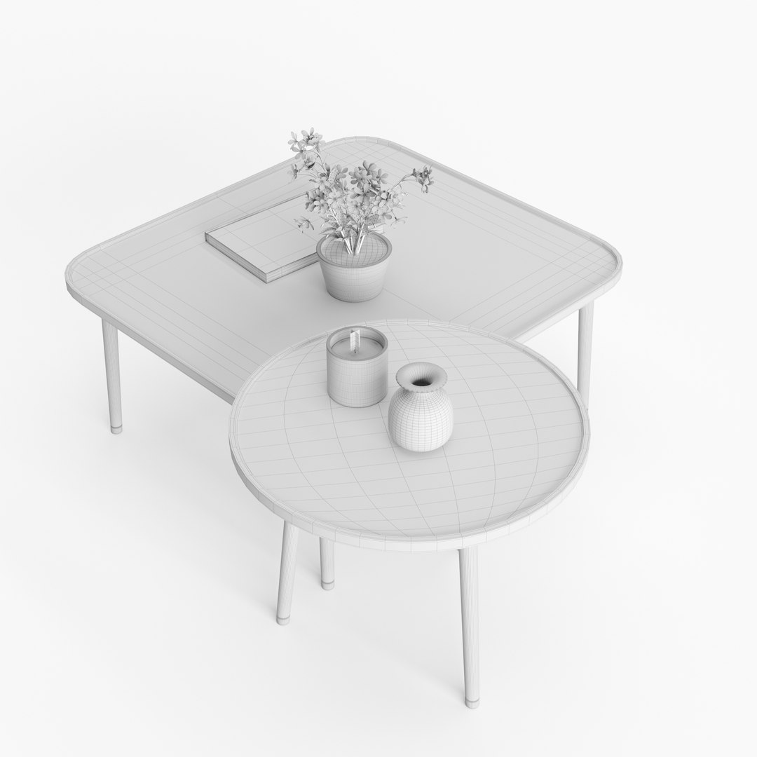 3D Model Breda Table - TurboSquid 1620387