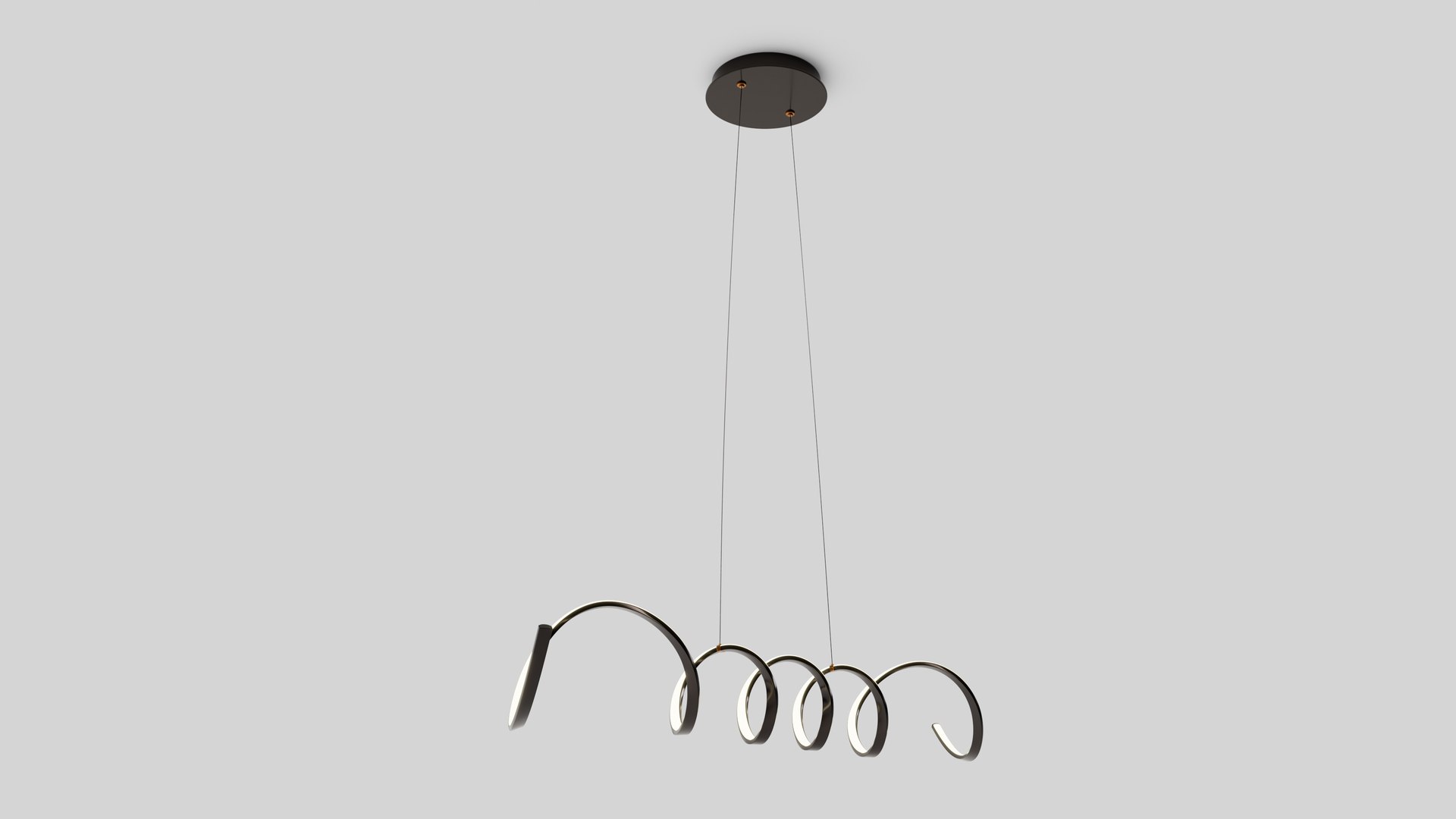 Modern Hanging Twisted Lights 3D Model - TurboSquid 2217714
