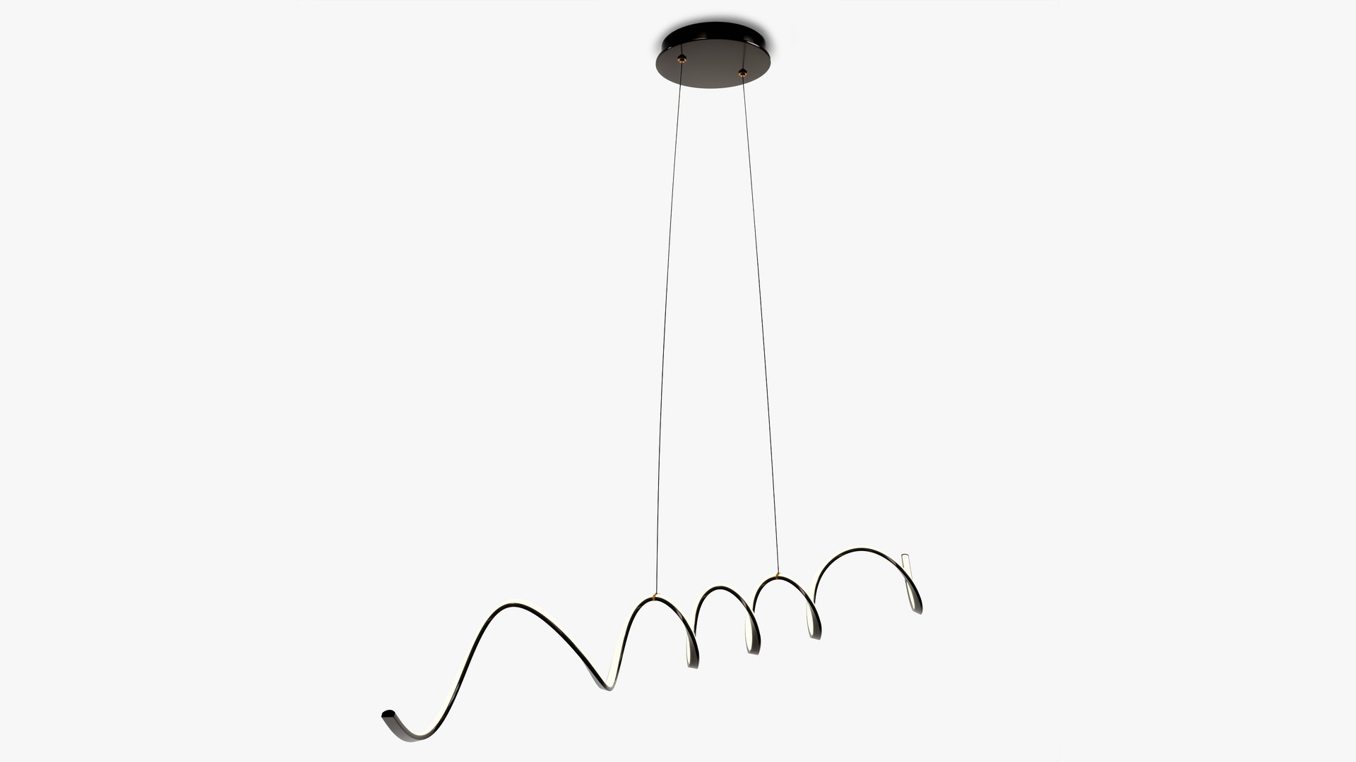 Modern Hanging Twisted Lights 3D Model - TurboSquid 2217714