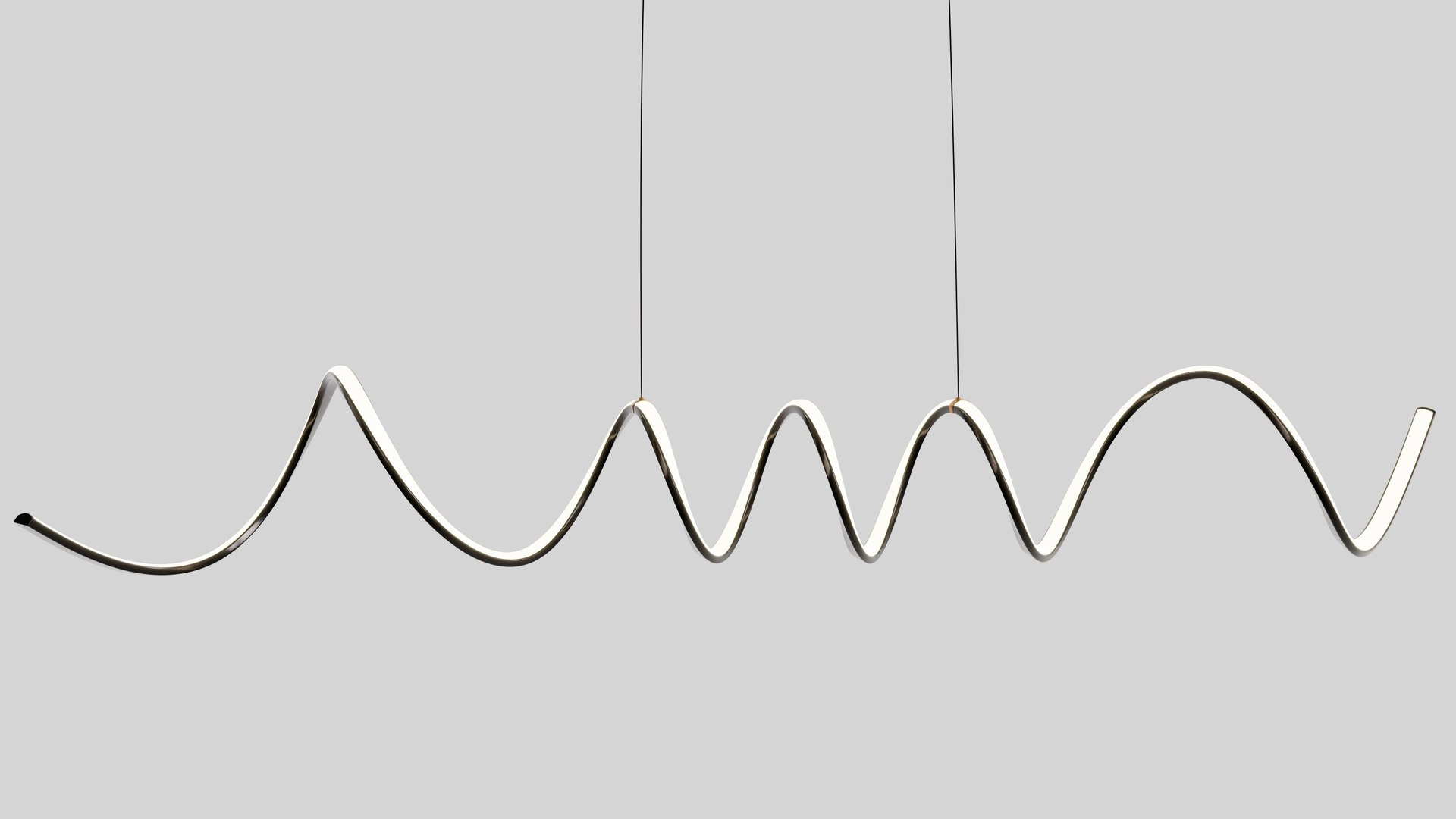 Modern Hanging Twisted Lights 3D Model - TurboSquid 2217714