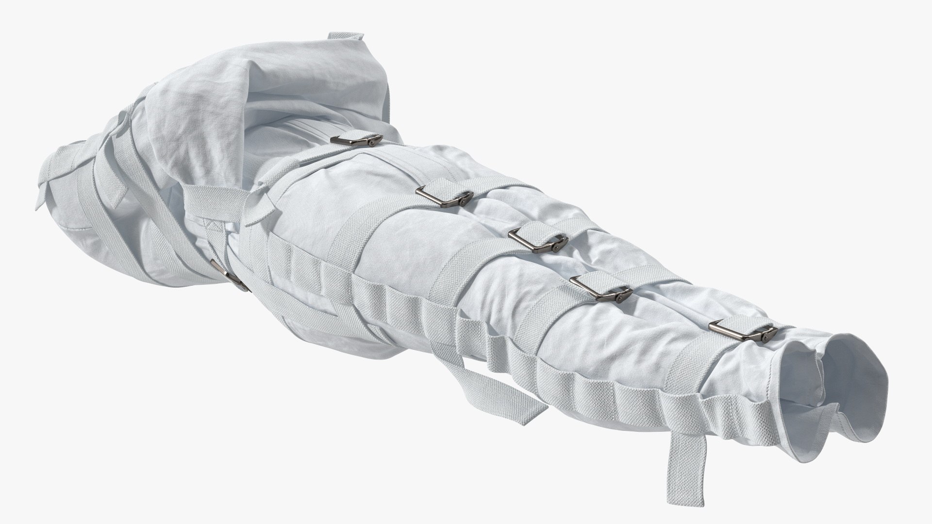 Straitjacket Human Figure White Model - TurboSquid 2291254