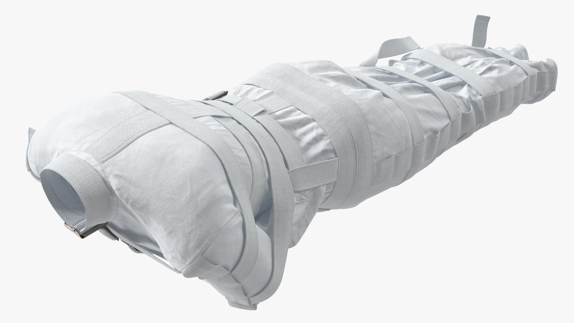 Straitjacket Human Figure White Model - TurboSquid 2291254