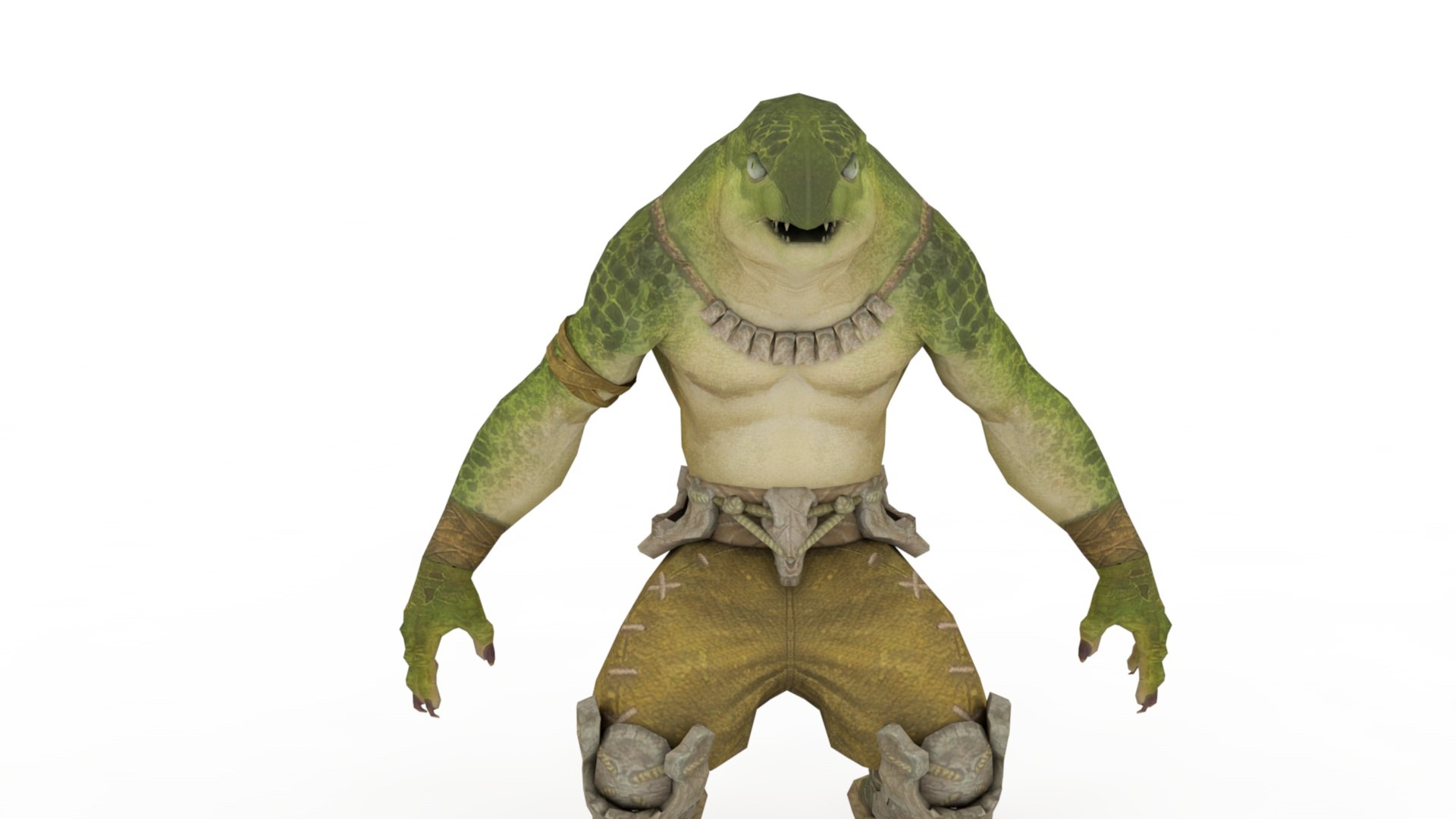 Lizard Creature 3D - TurboSquid 1948805