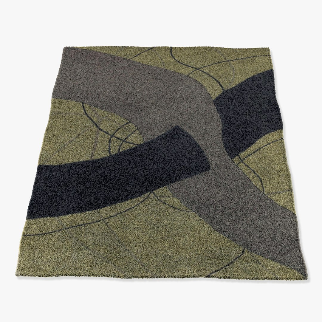 chandra rugs dai-4 3d model