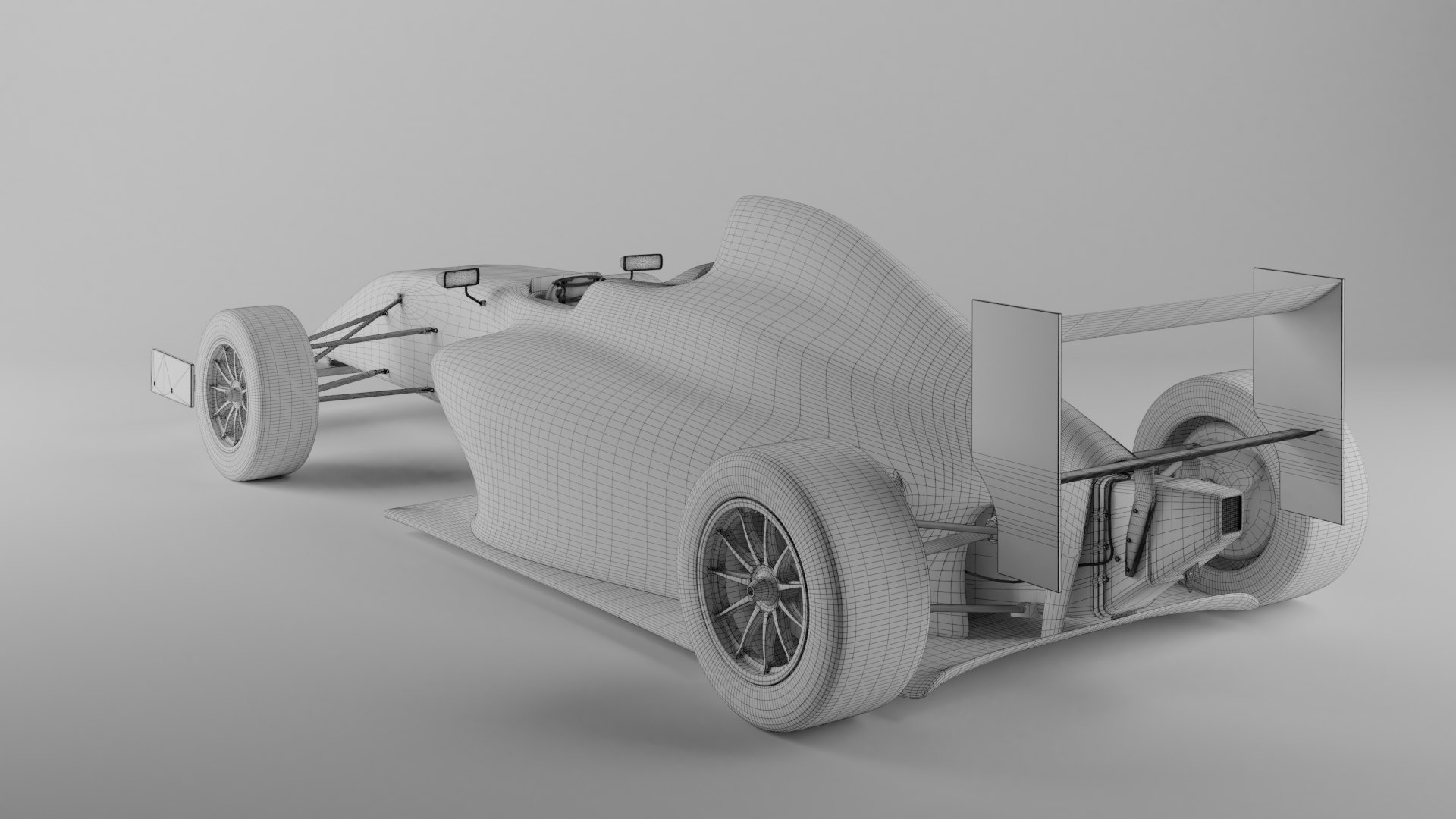 3D Formula 4 car model - TurboSquid 1775398