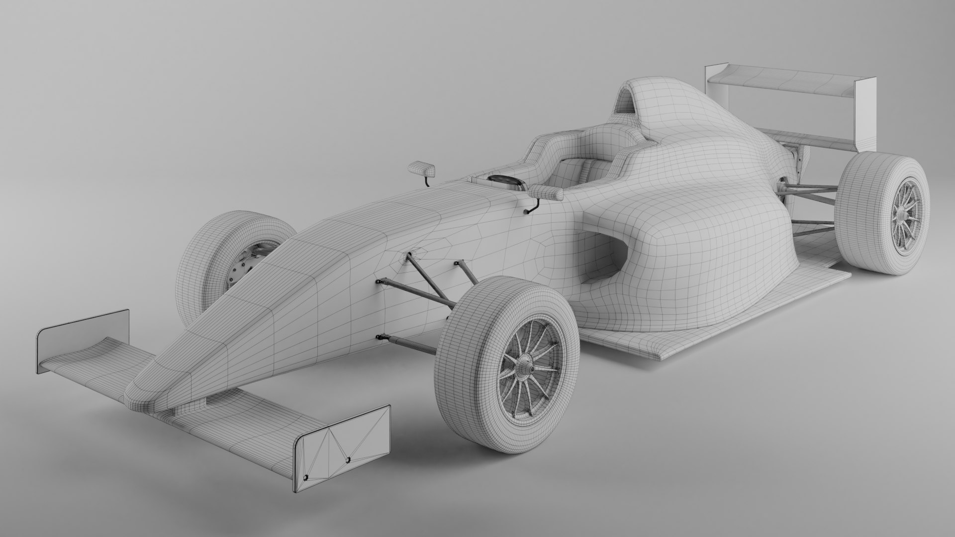 3D Formula 4 car model - TurboSquid 1775398