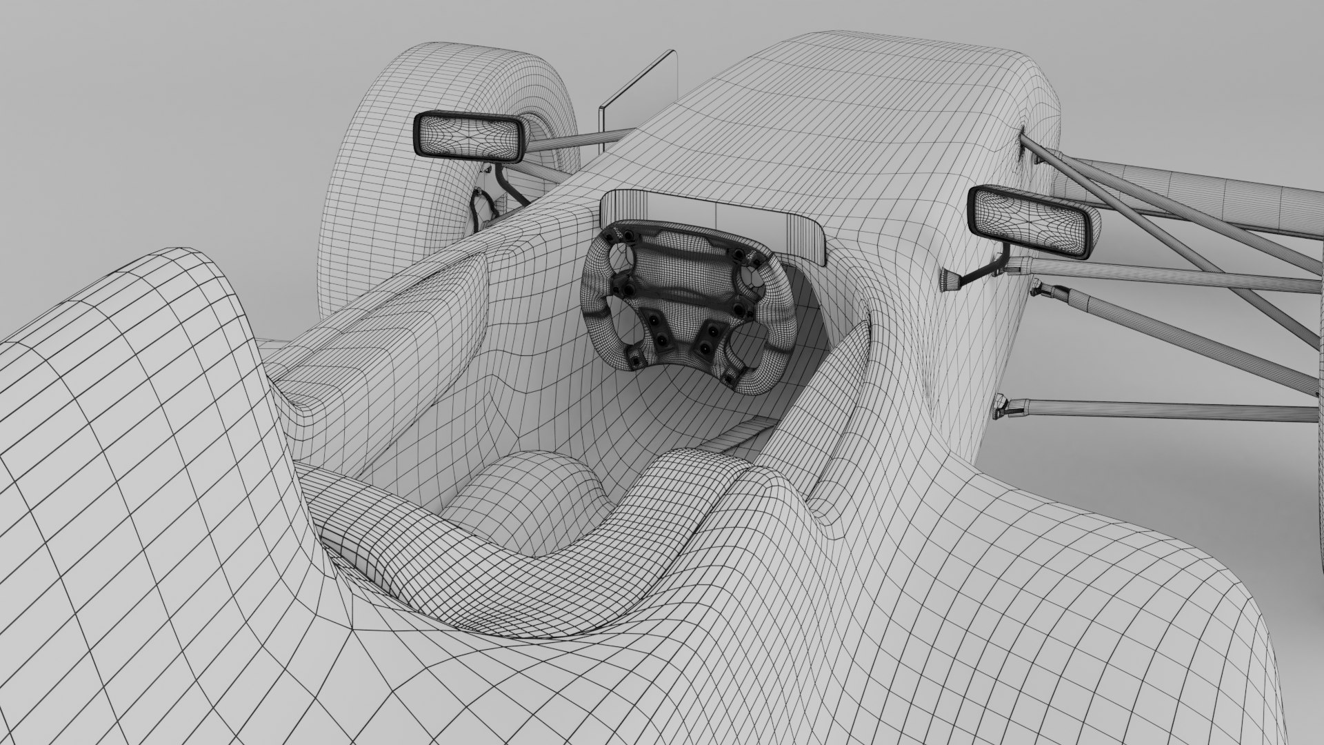 3D Formula 4 car model - TurboSquid 1775398