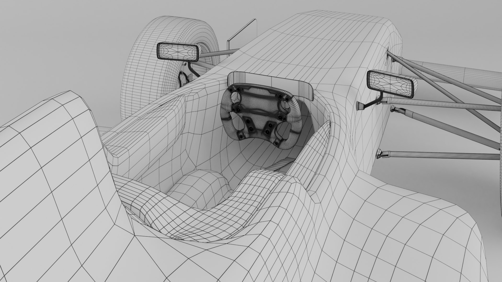 3D Formula 4 car model - TurboSquid 1775398