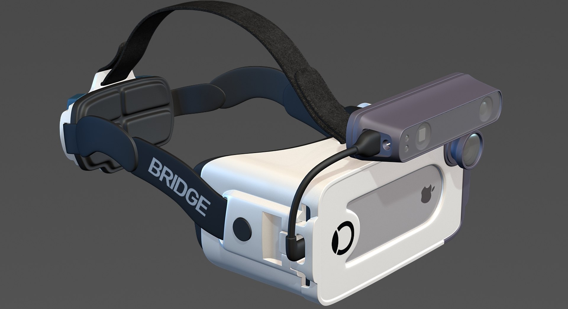 3d Occipital Bridge Headset Model