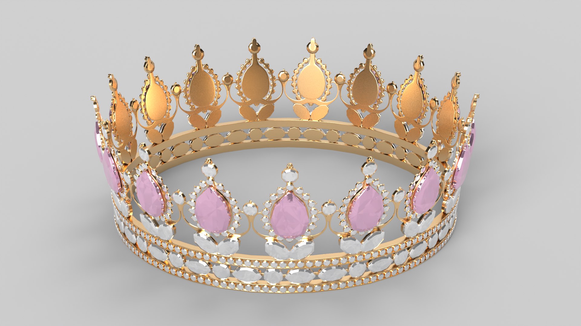 3D Princess Crown - TurboSquid 2125939