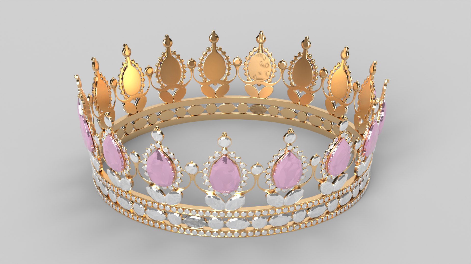 3D Princess Crown - TurboSquid 2125939