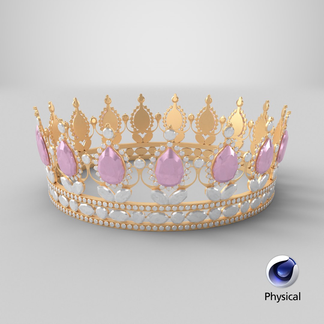 3D Princess Crown - TurboSquid 2125939