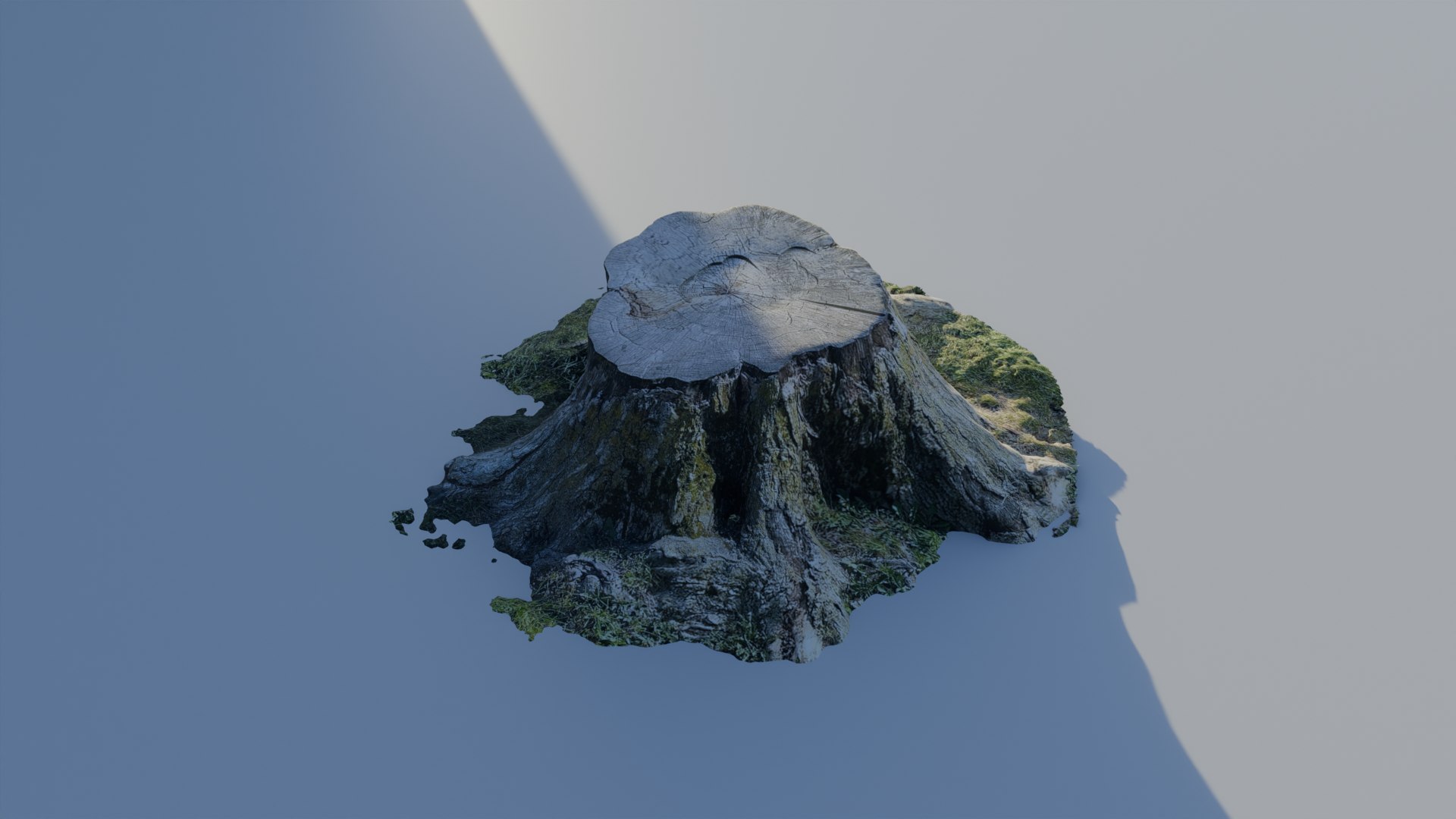 Tree Stump Truck Optimized 3D Scan 3D - TurboSquid 2261598