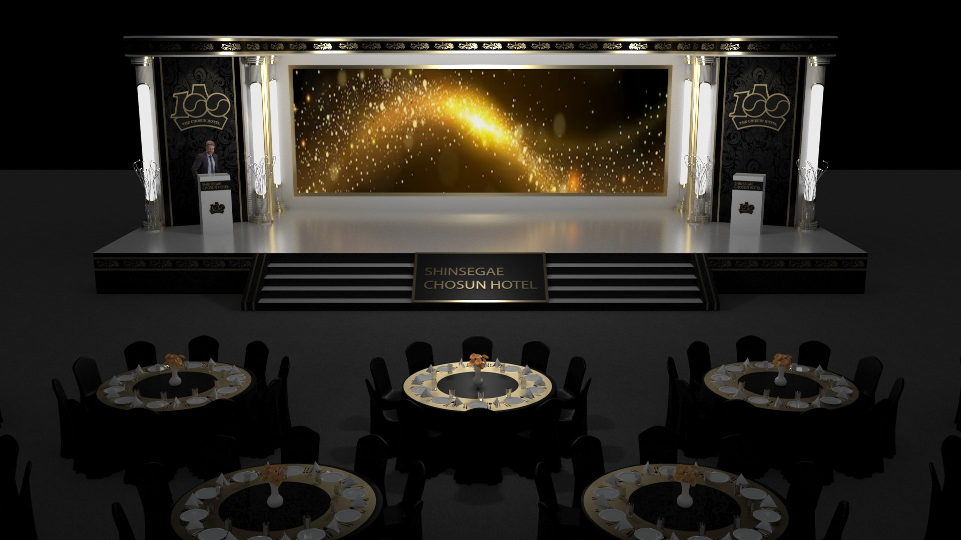 3D Model Event Stage Design - TurboSquid 2101810