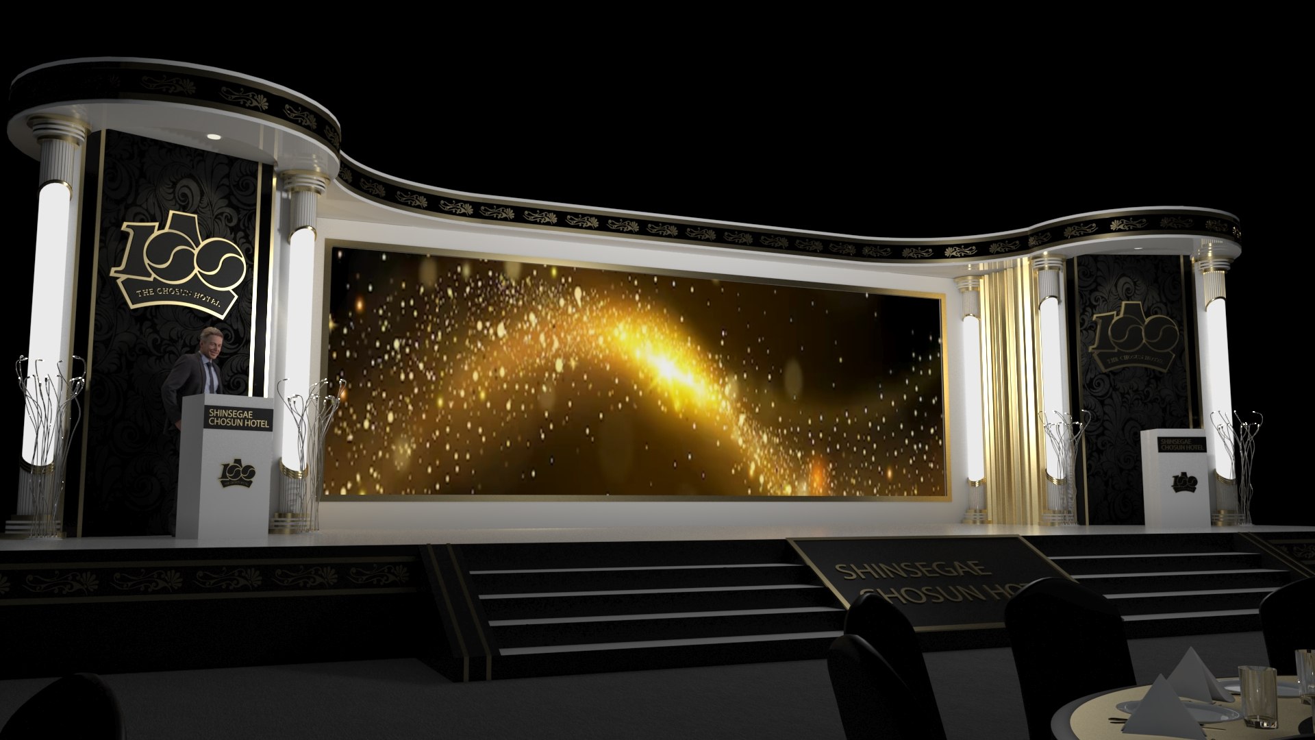 3D Model Event Stage Design - TurboSquid 2101810