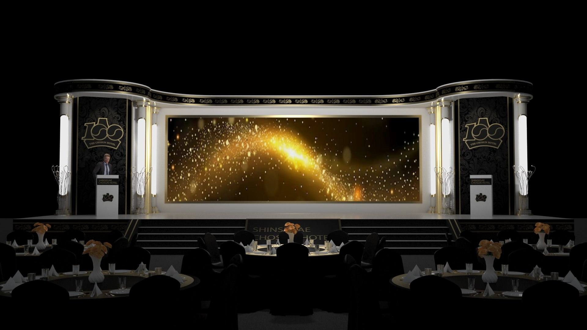 3D Model Event Stage Design - TurboSquid 2101810