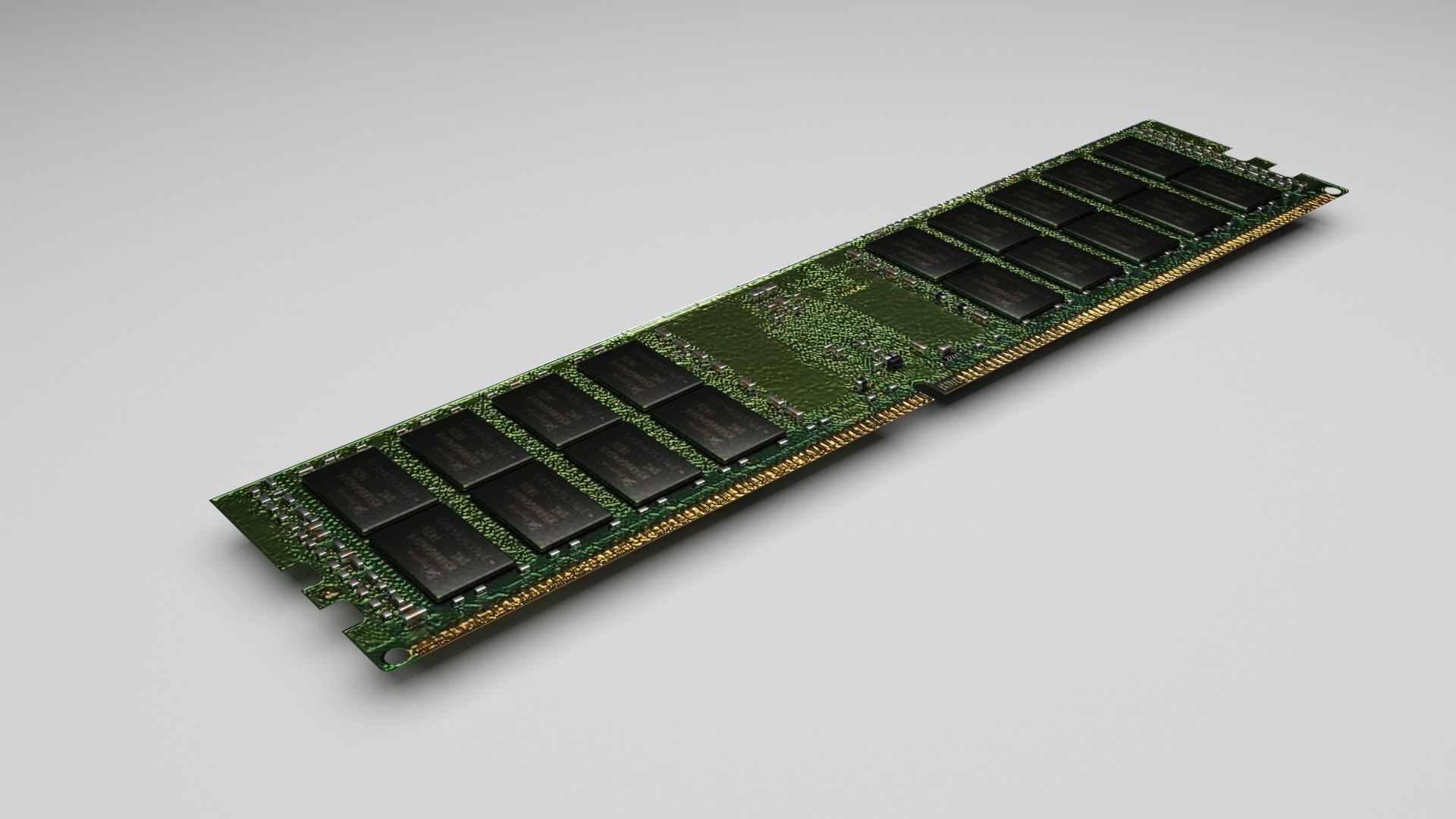 3D model DDR4 SDRAM Memory Module - TurboSquid 1768825