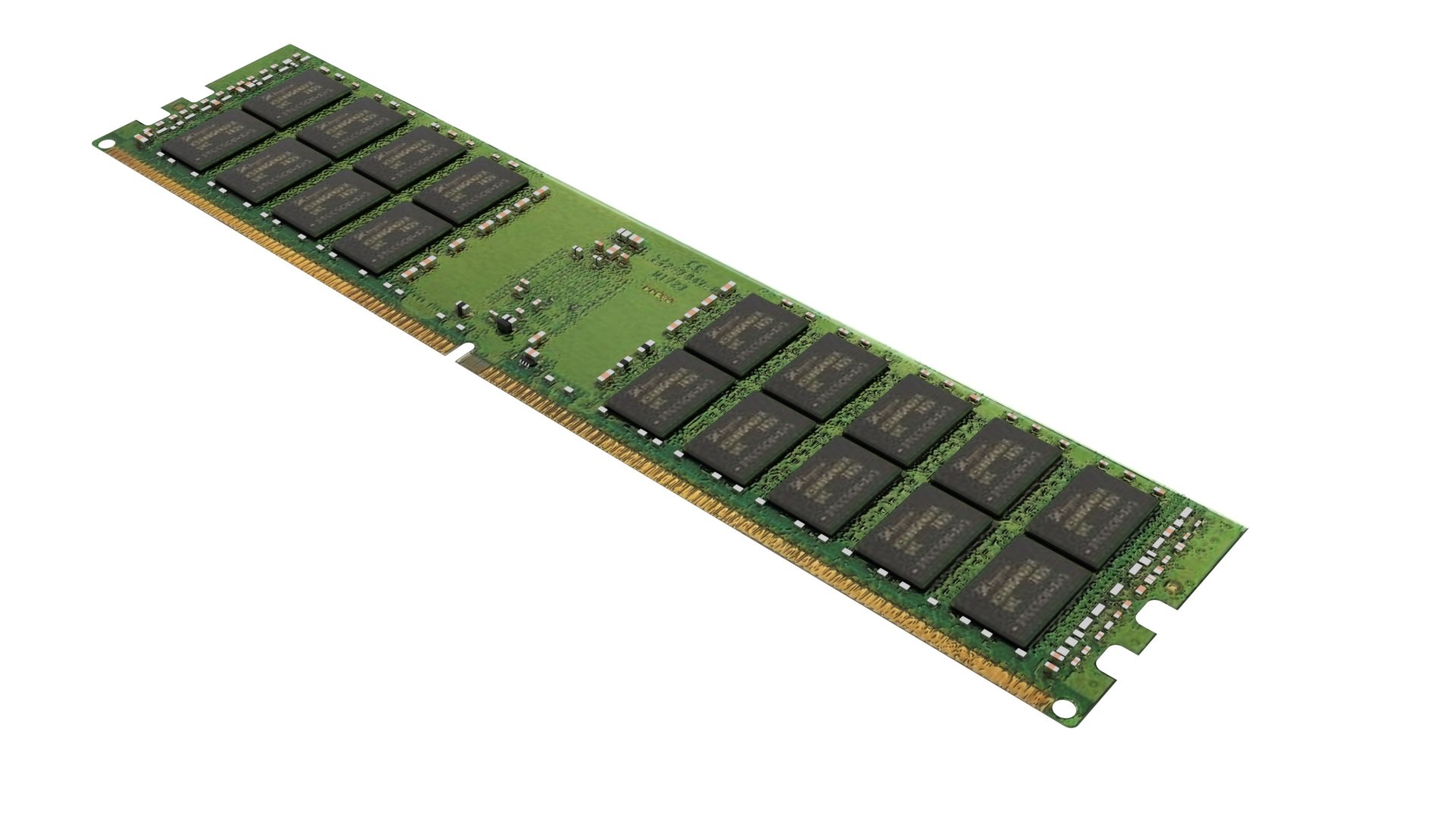 3D model DDR4 SDRAM Memory Module - TurboSquid 1768825