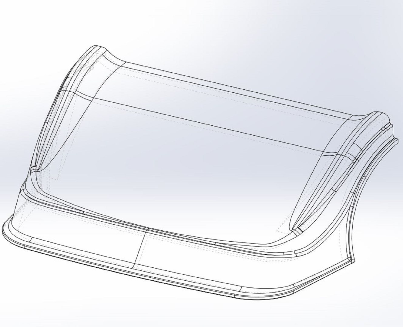 3D Diecast Nose For Dirt Modified Super Stock Car Scale 1 To 25 ...