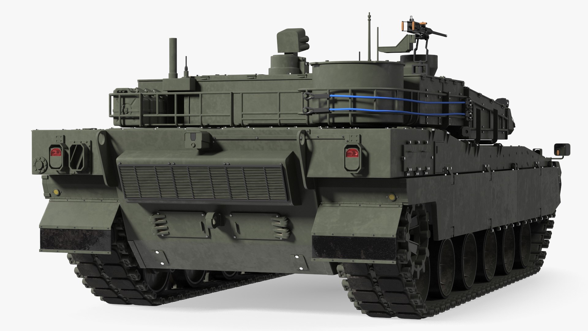 K2 Black Panther Tank Rigged 3D Model - TurboSquid 2224955
