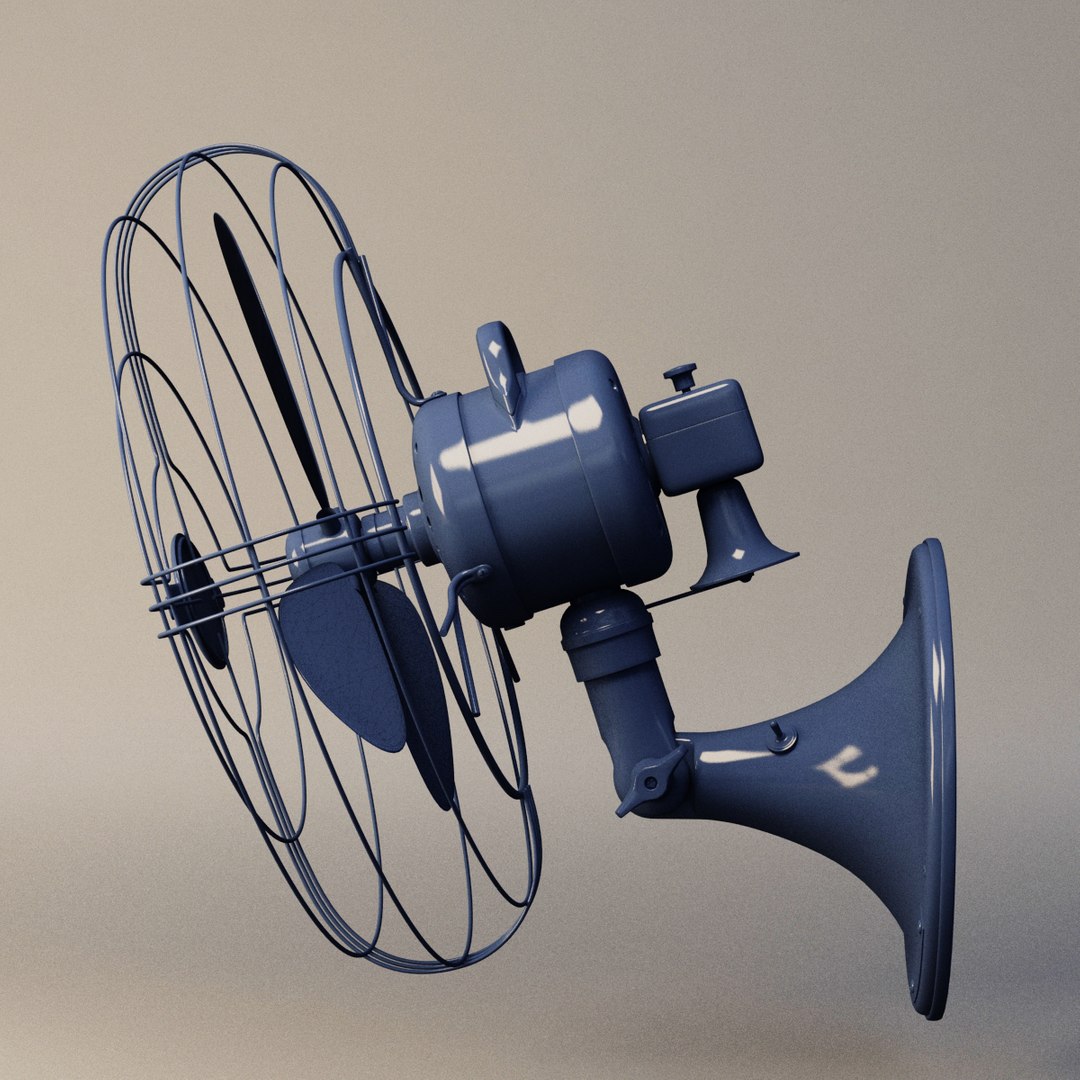 Free 3D Wall Fan - TurboSquid 1444589