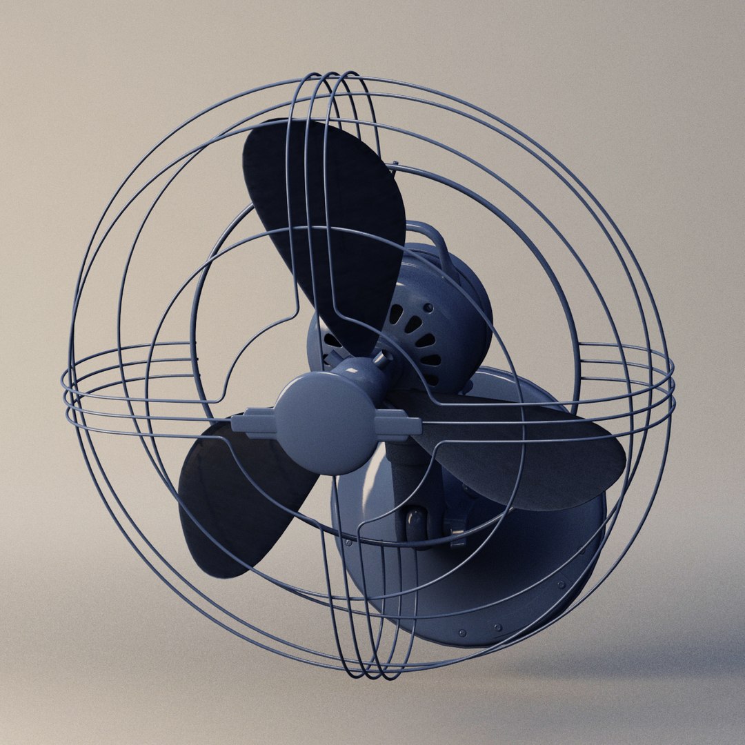 Free 3D Wall Fan - TurboSquid 1444589