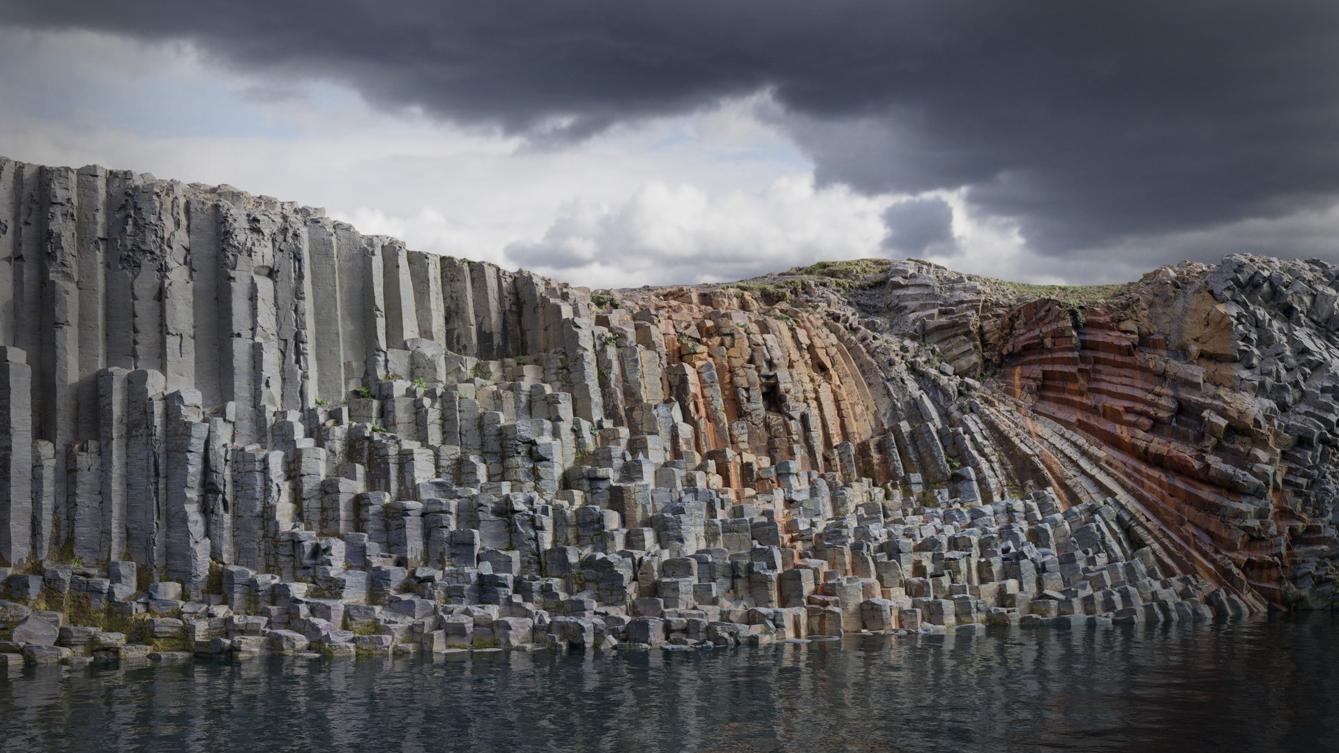 3D Basalt Columns 3D Model Scan Pack - TurboSquid 2547198