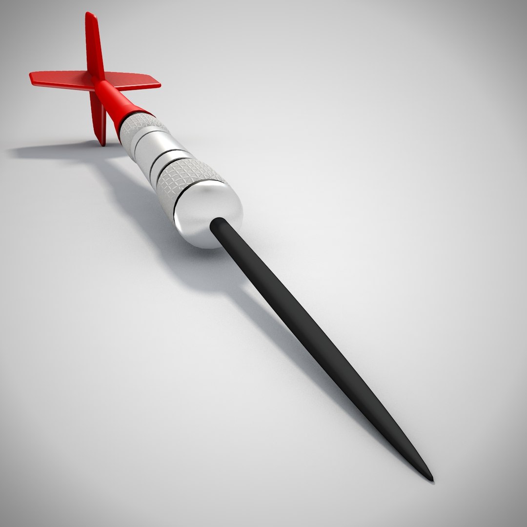 3D Dart - TurboSquid 1291325