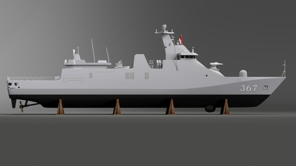 frigate sigma 3d model