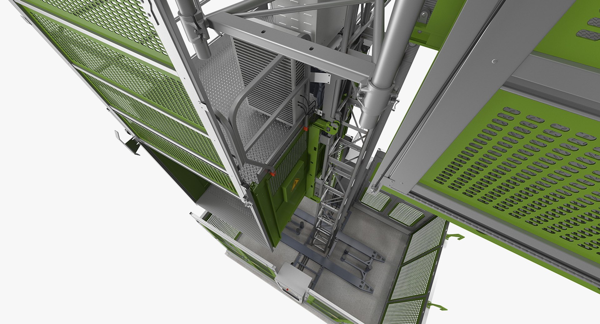 3D construction hoists - TurboSquid 1416194