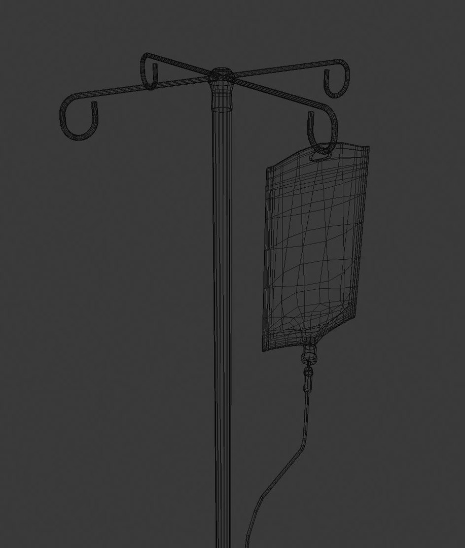 3D Drip Stand - TurboSquid 1555283