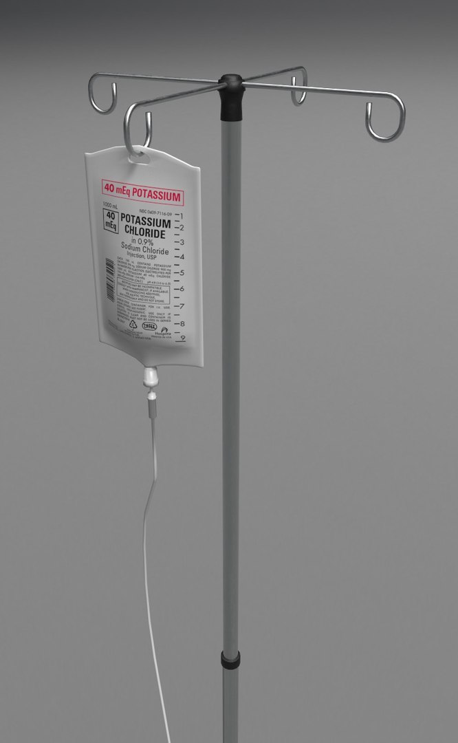 3D Drip Stand - TurboSquid 1555283
