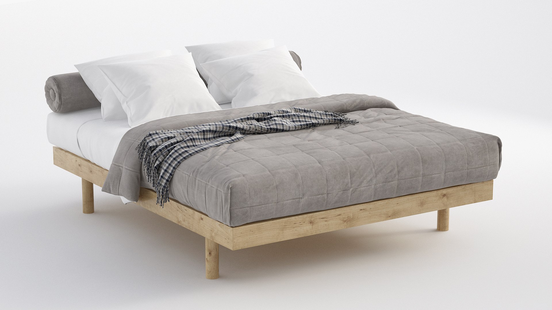 Photorealistic Bed 034 Model - TurboSquid 1831678