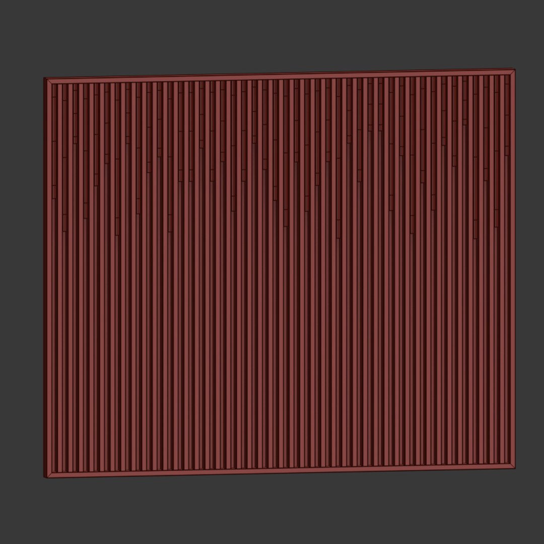 3D Wall Panel 3 - TurboSquid 1573366