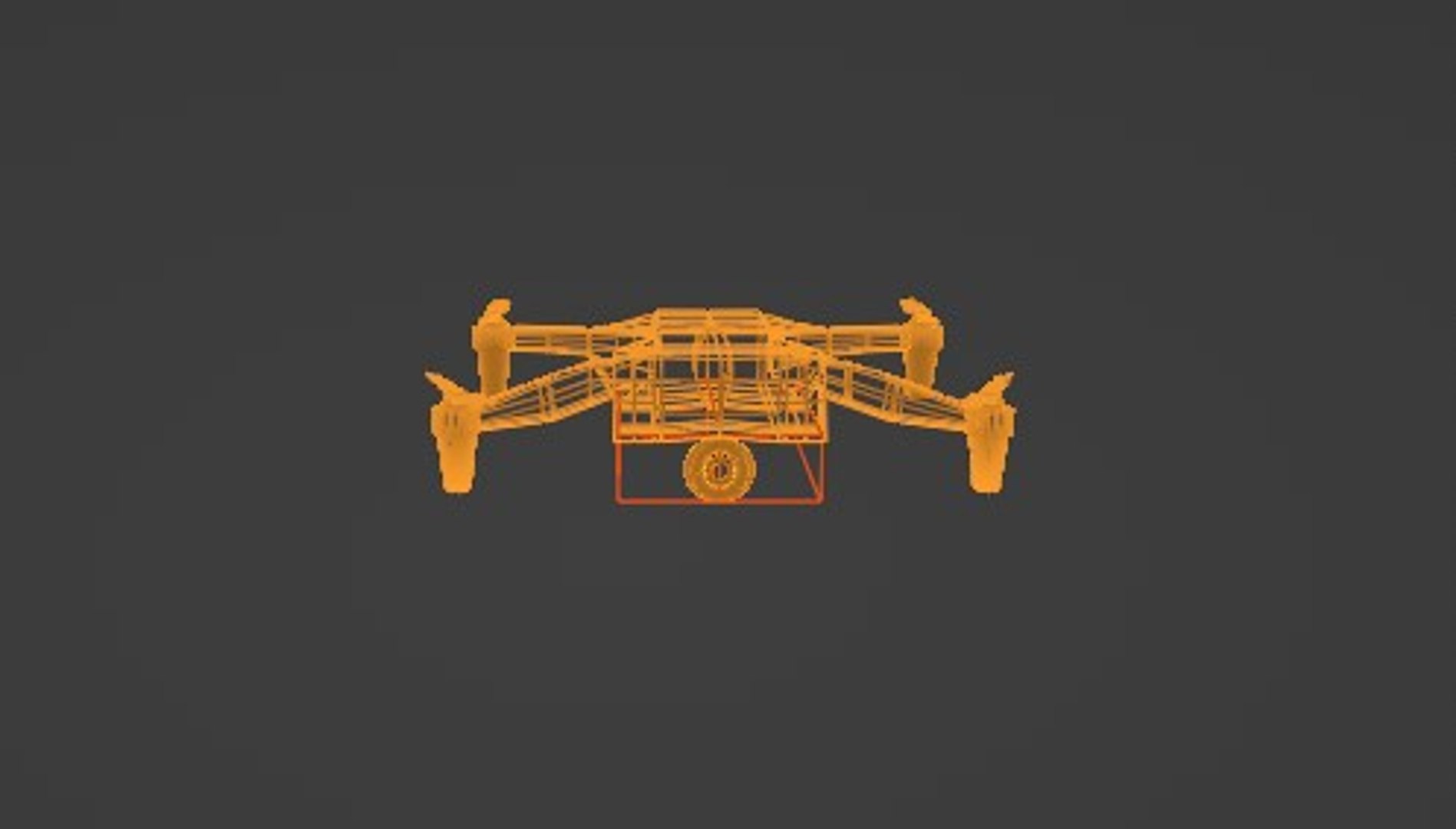 Advanced 3D Drone Design 3D Model - TurboSquid 2255657