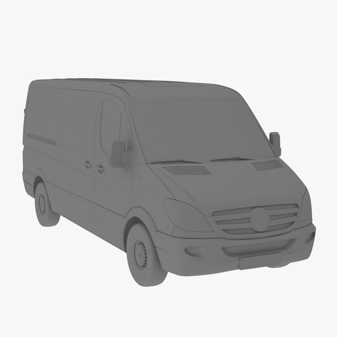 3d Sprinter Van 2012 Model