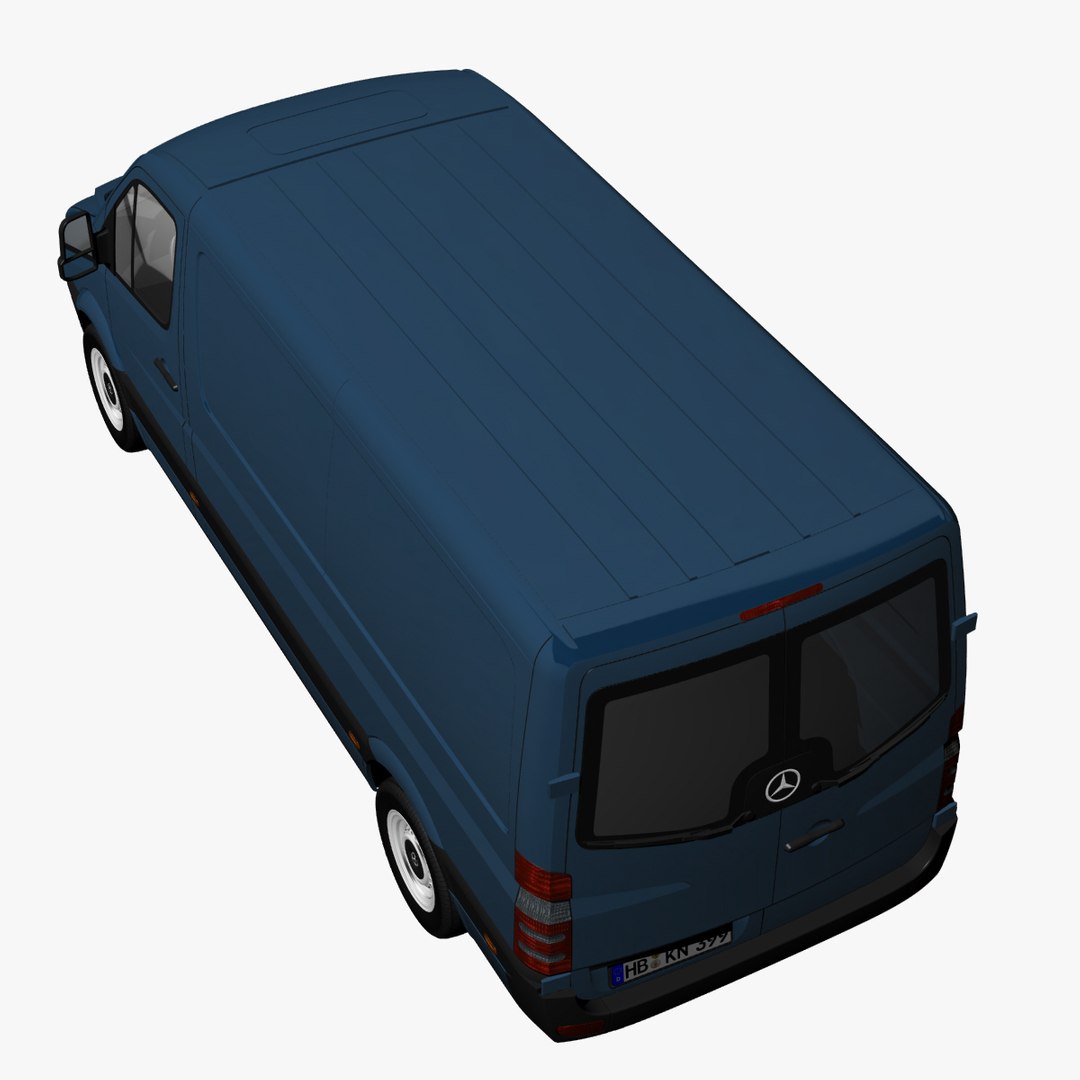 3d Sprinter Van 2012 Model