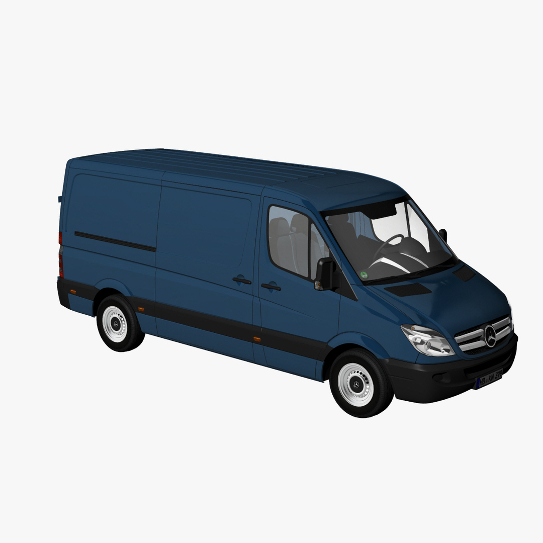 3d Sprinter Van 2012 Model