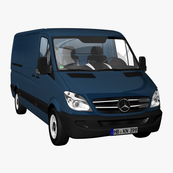 3d sprinter van 2012 model