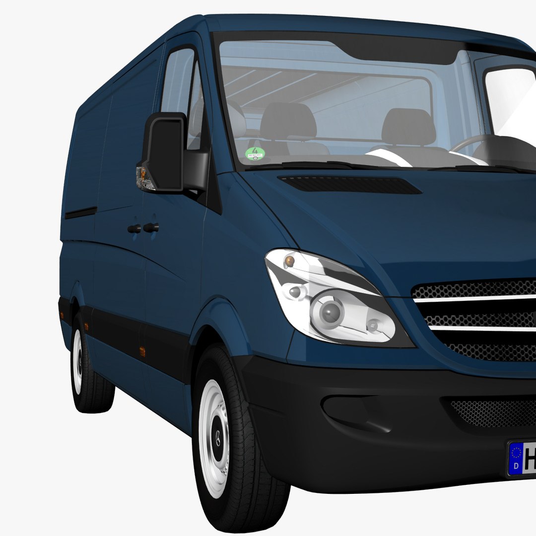 3d Sprinter Van 2012 Model