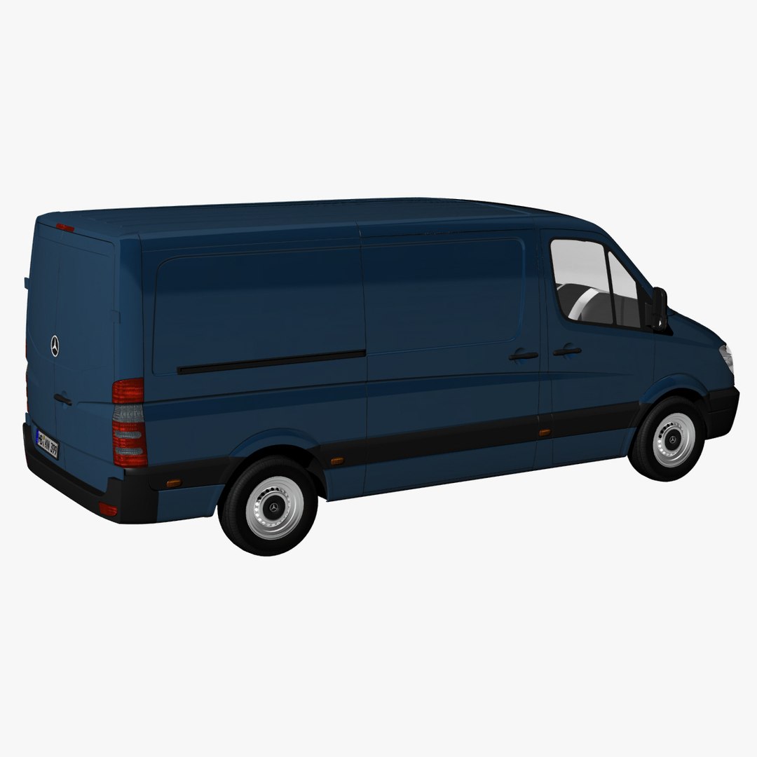 3d Sprinter Van 2012 Model