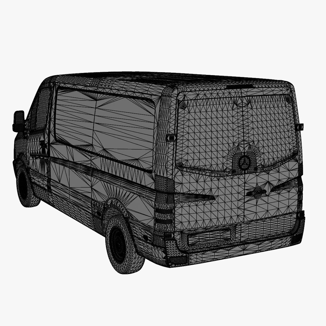 3d Sprinter Van 2012 Model