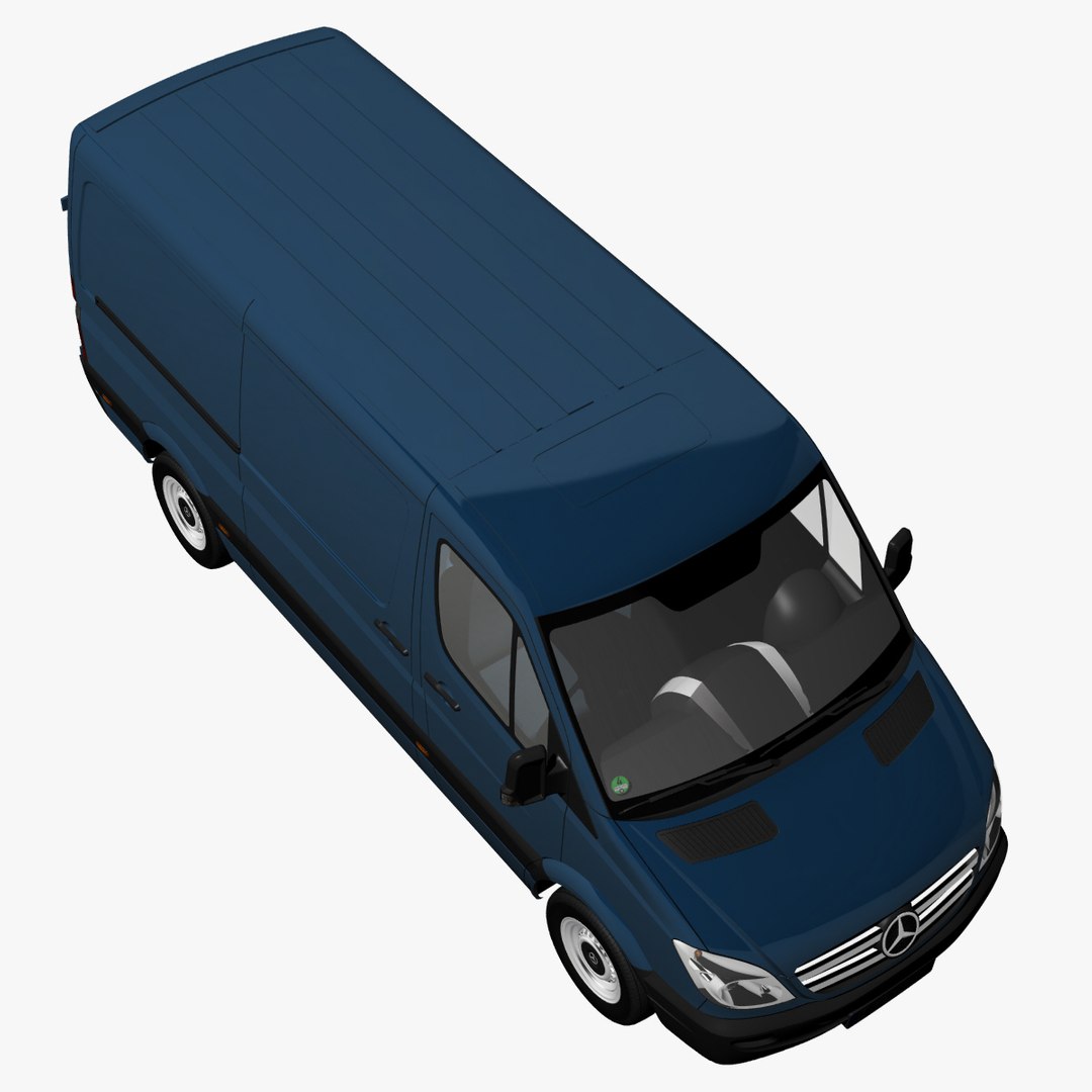 3d Sprinter Van 2012 Model