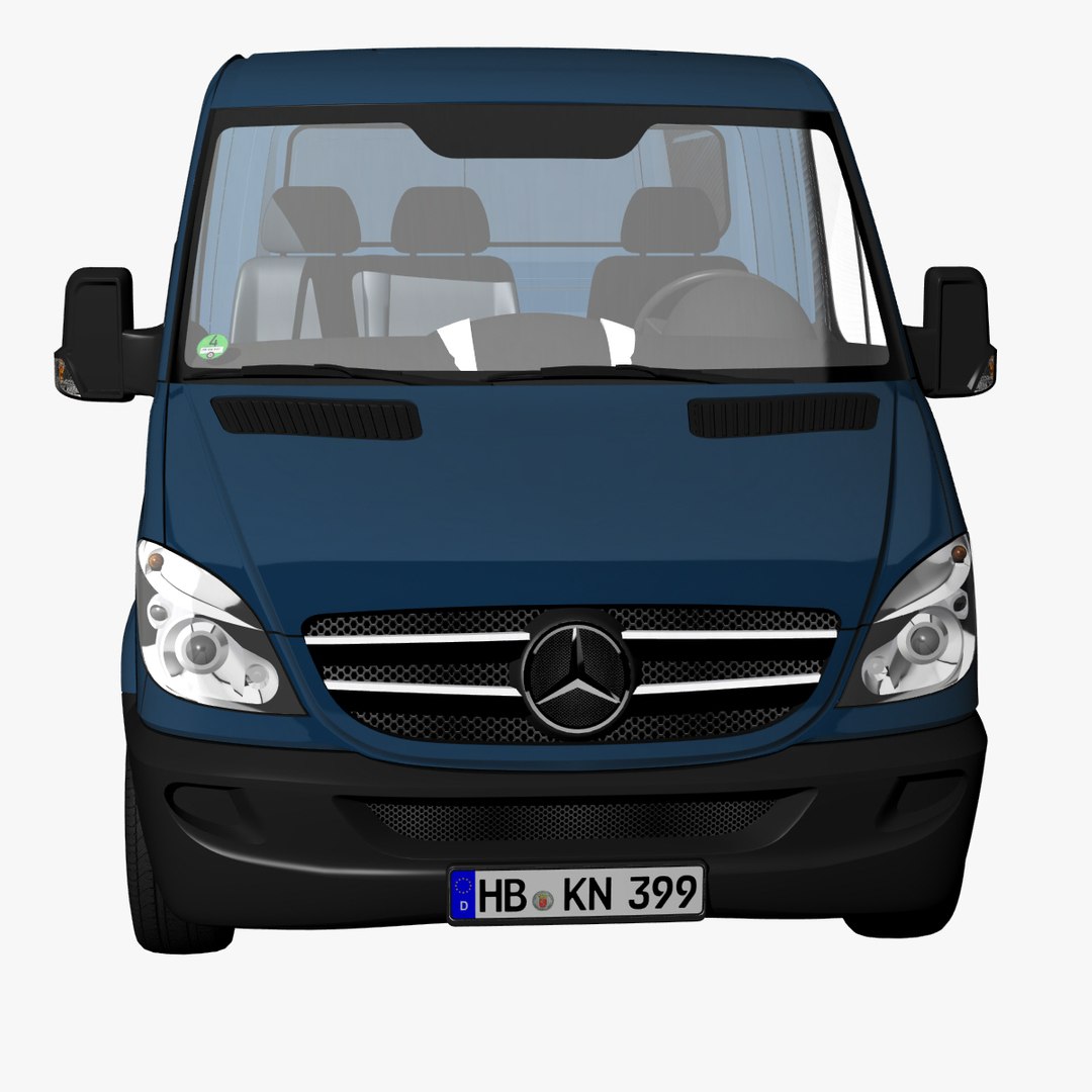 3d Sprinter Van 2012 Model