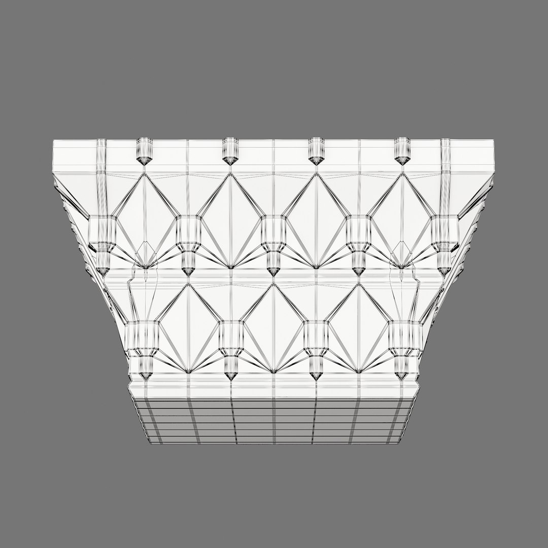 Islamic Column Capital 3D - TurboSquid 1983385