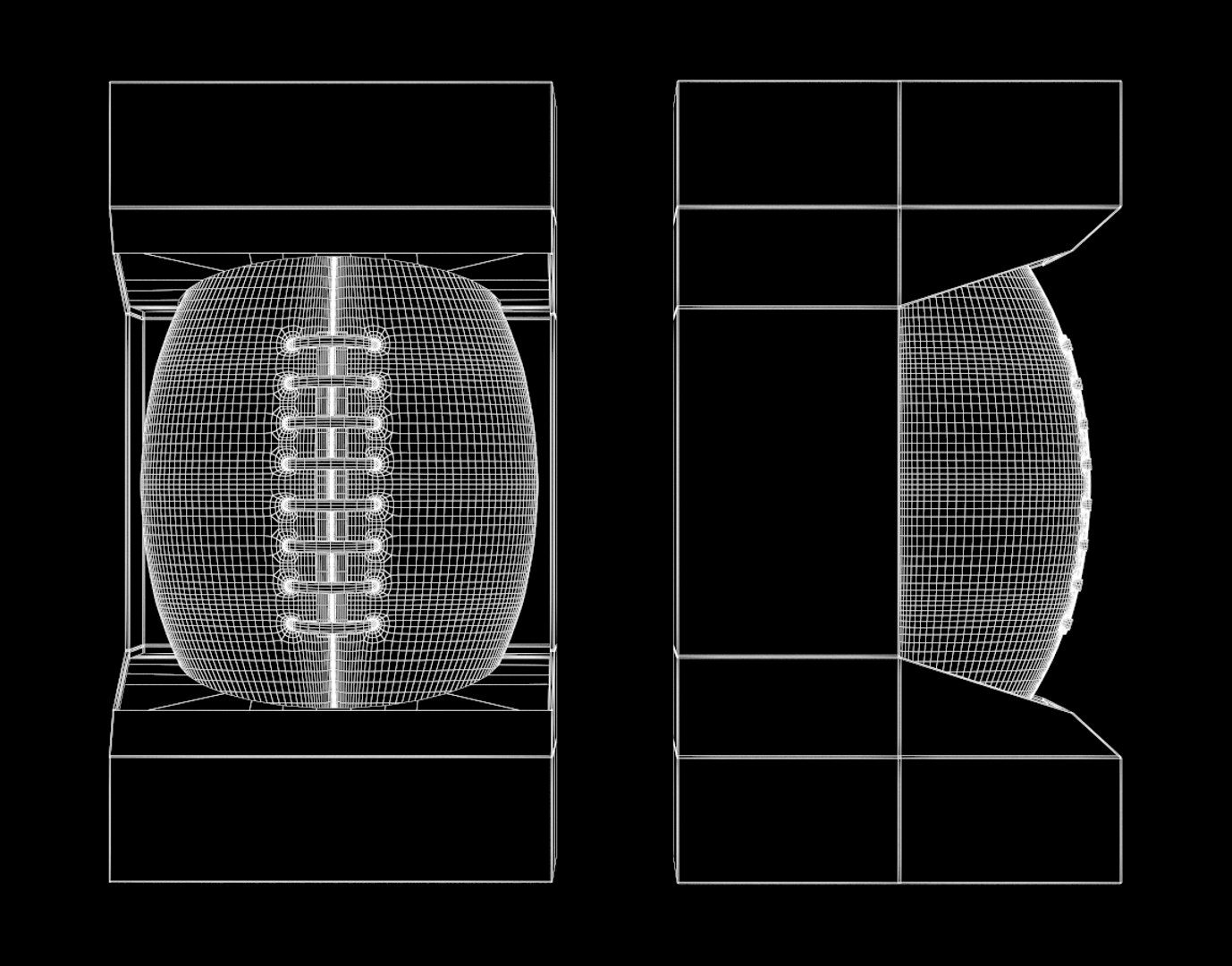 Football Ball Box 3D Model - TurboSquid 1206149