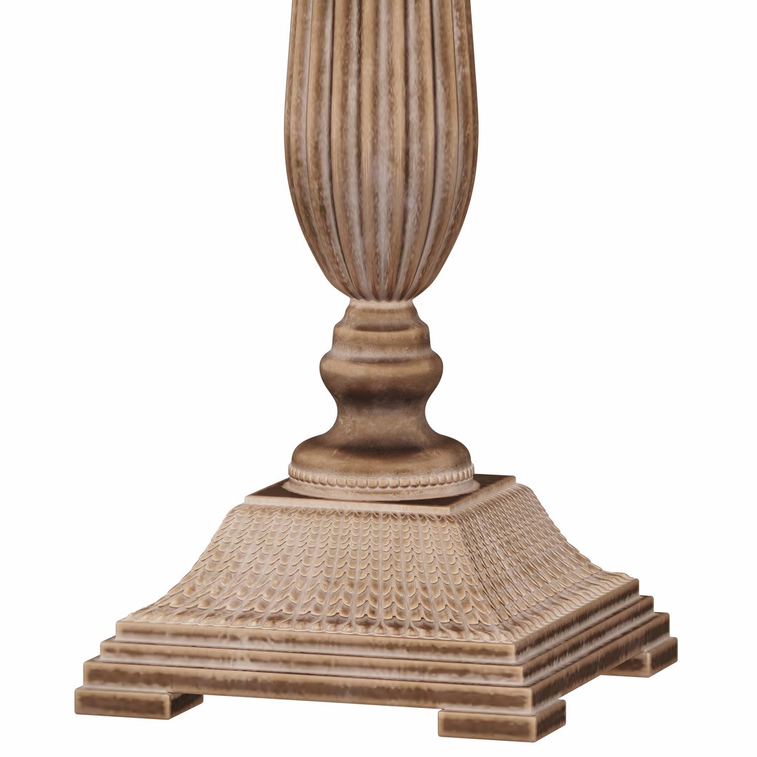 Regency Hill Shabby Chic Table Lamp 3D Model - TurboSquid 2316915