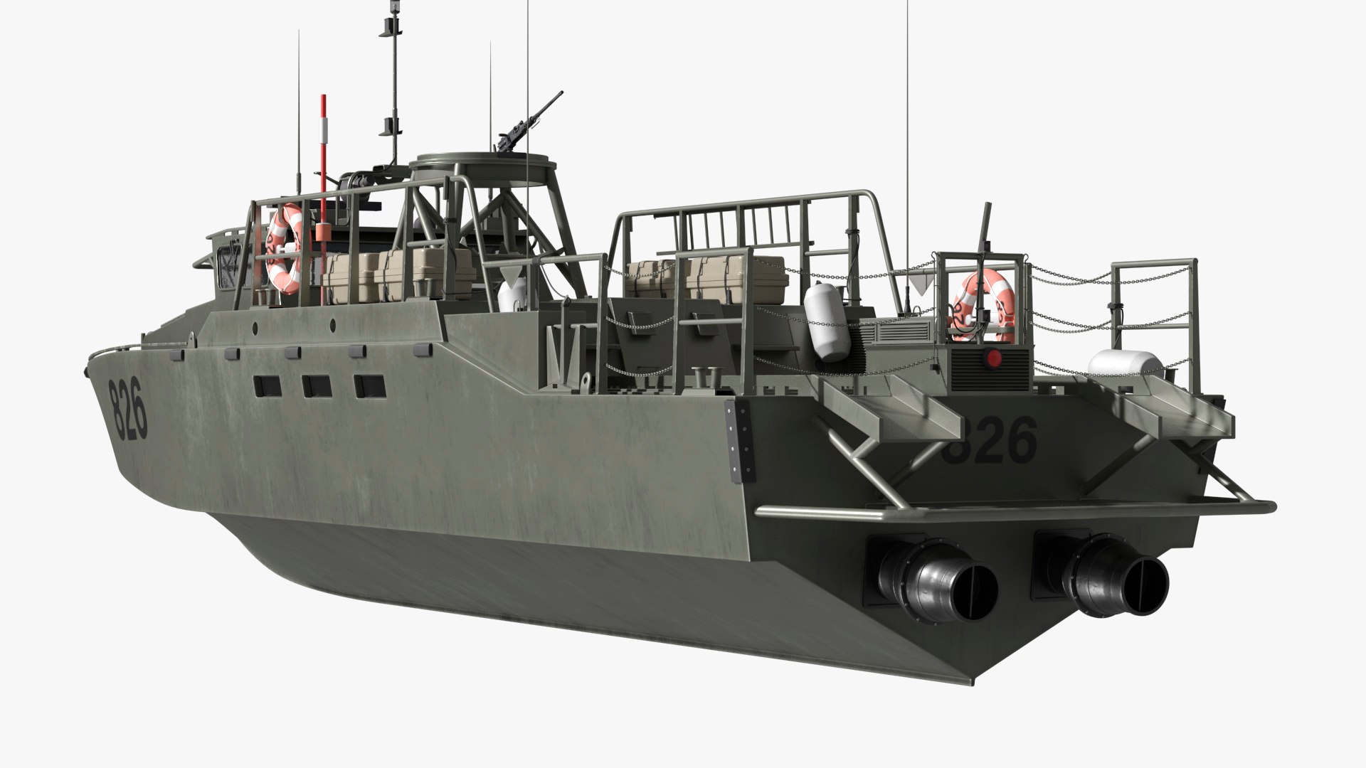 3D Sweden CB90 Class Combat Boat Rigged For Maya - TurboSquid 2424602