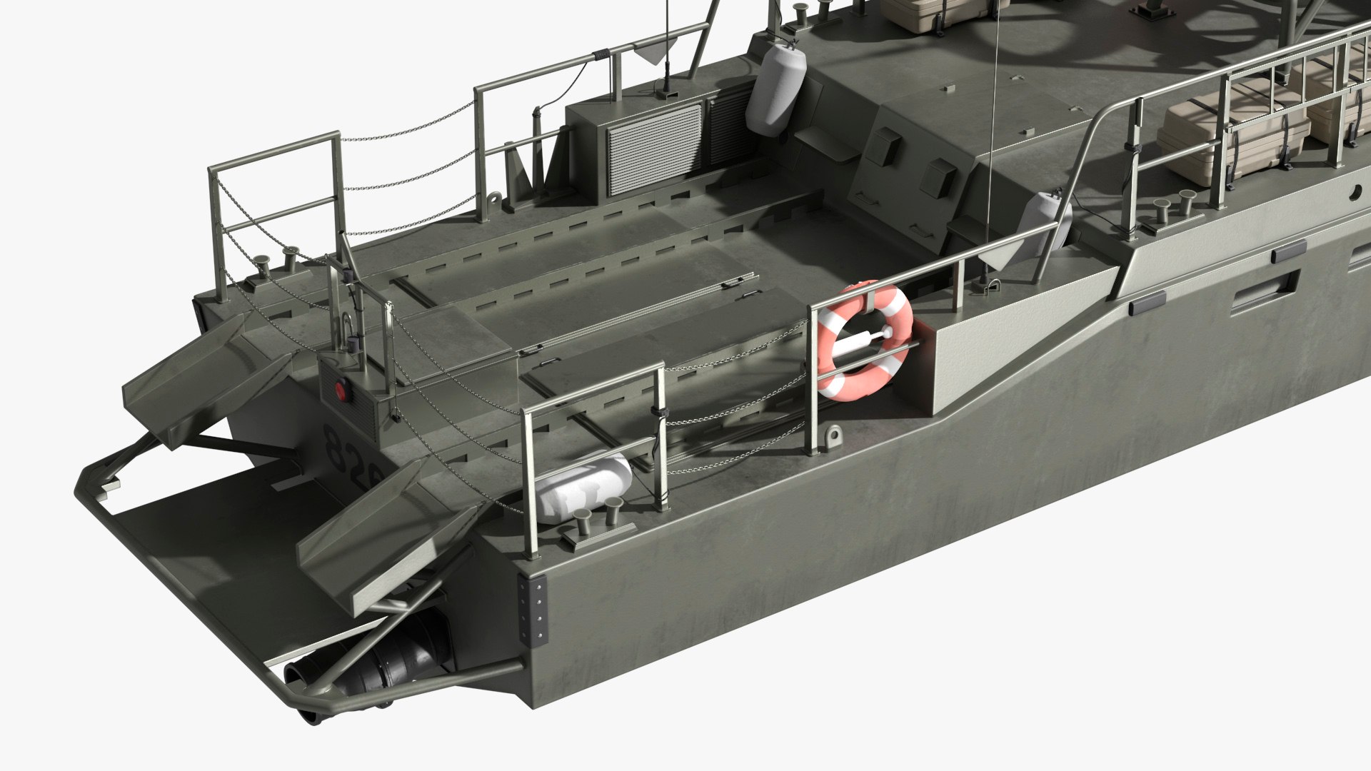 3D Sweden CB90 Class Combat Boat Rigged For Maya - TurboSquid 2424602